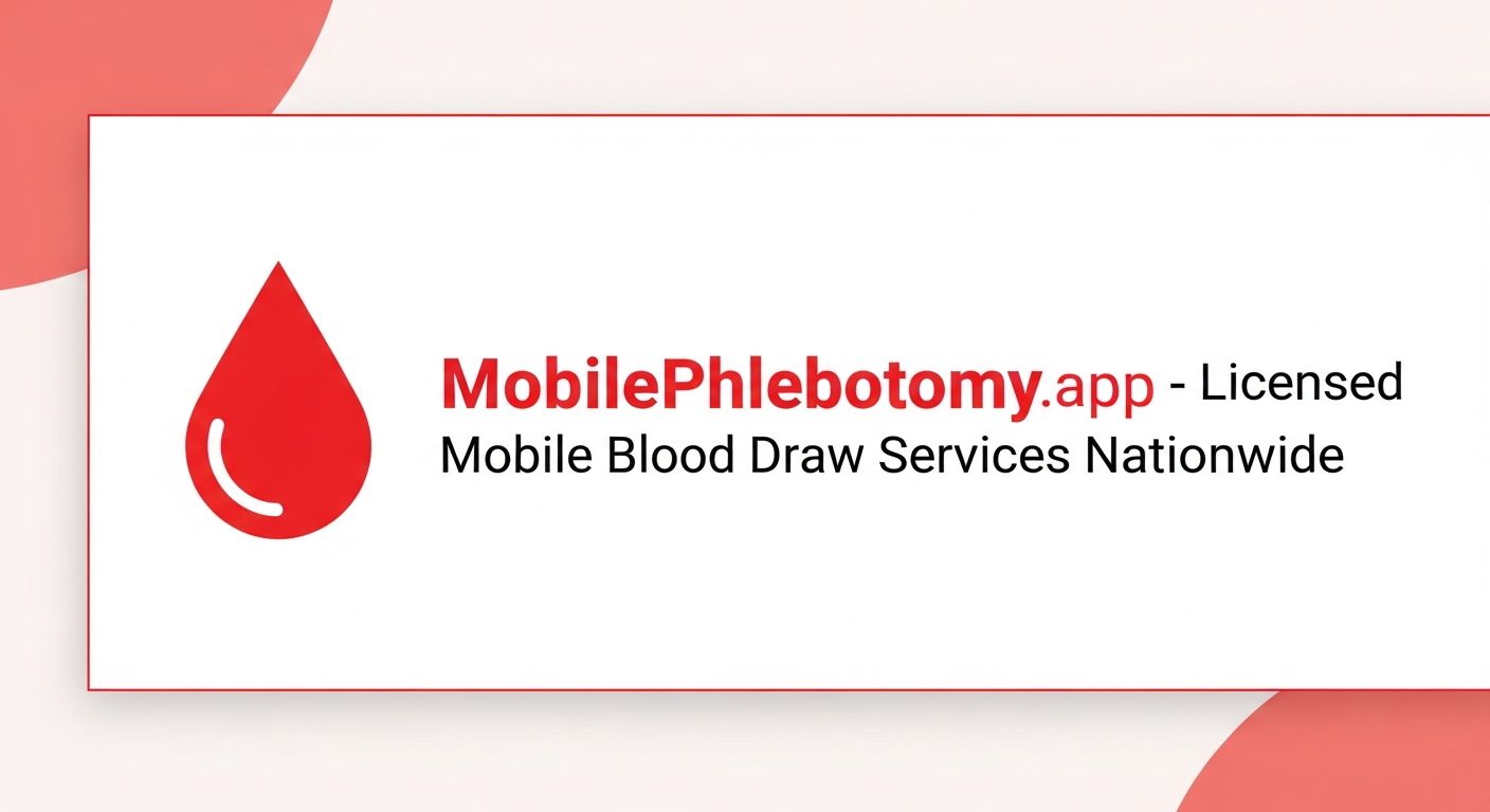Homebound Patient Phlebotomy Services | Traveling Phlebotomy for ...